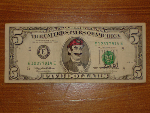 25 Hilarious Defaced Dollar Bills | The Best Article Every Day